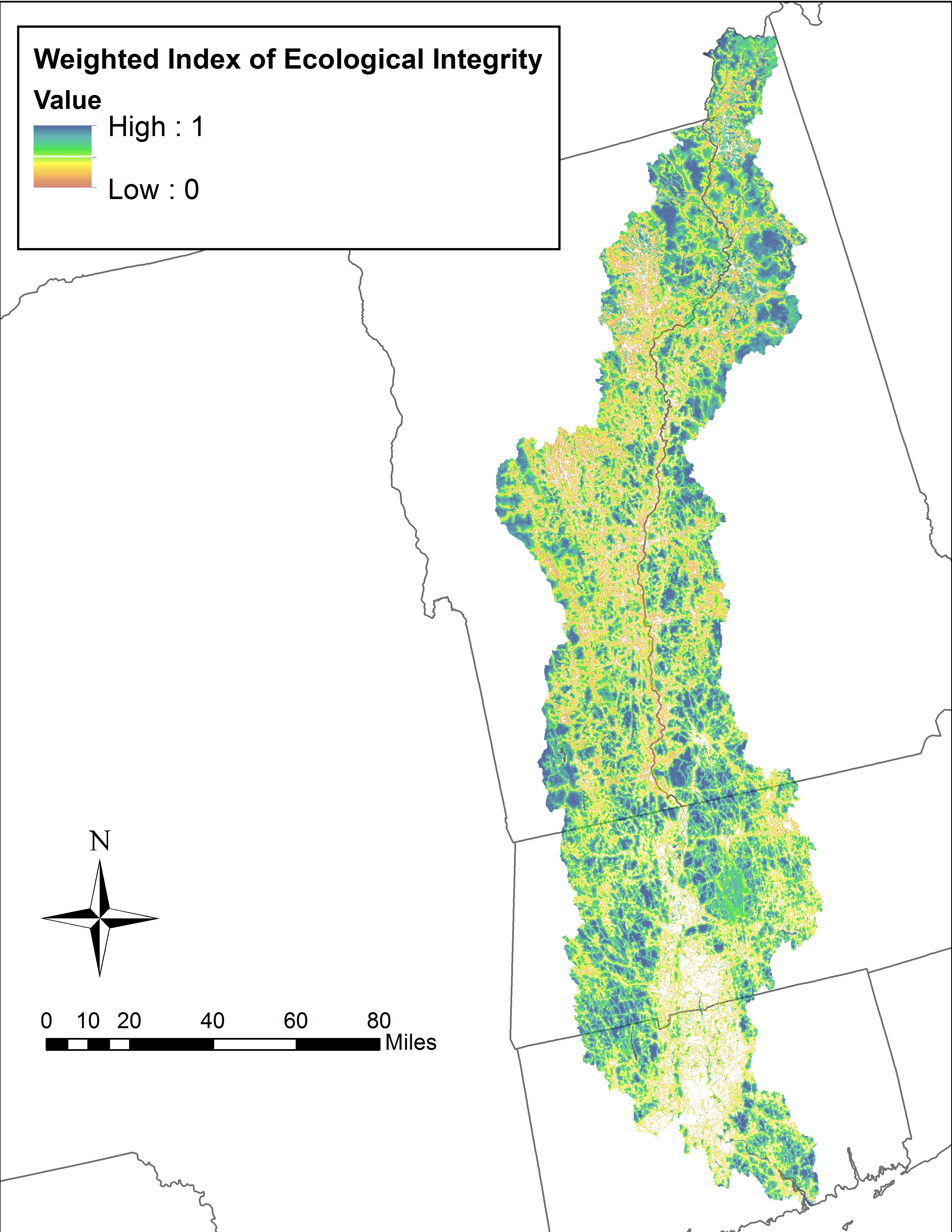 Weighted Index of Ecological Integrity — Landscape Partnership